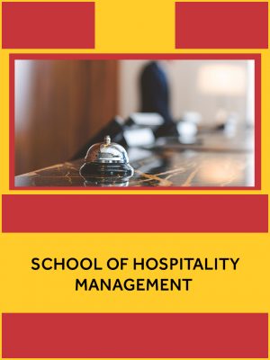 School / College of Hospitality Management and Tourism mgmt Courses