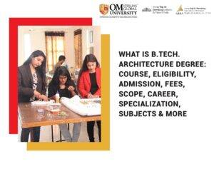 What is B Architecture Degree: Course, Eligibility, Admission, Fees ...