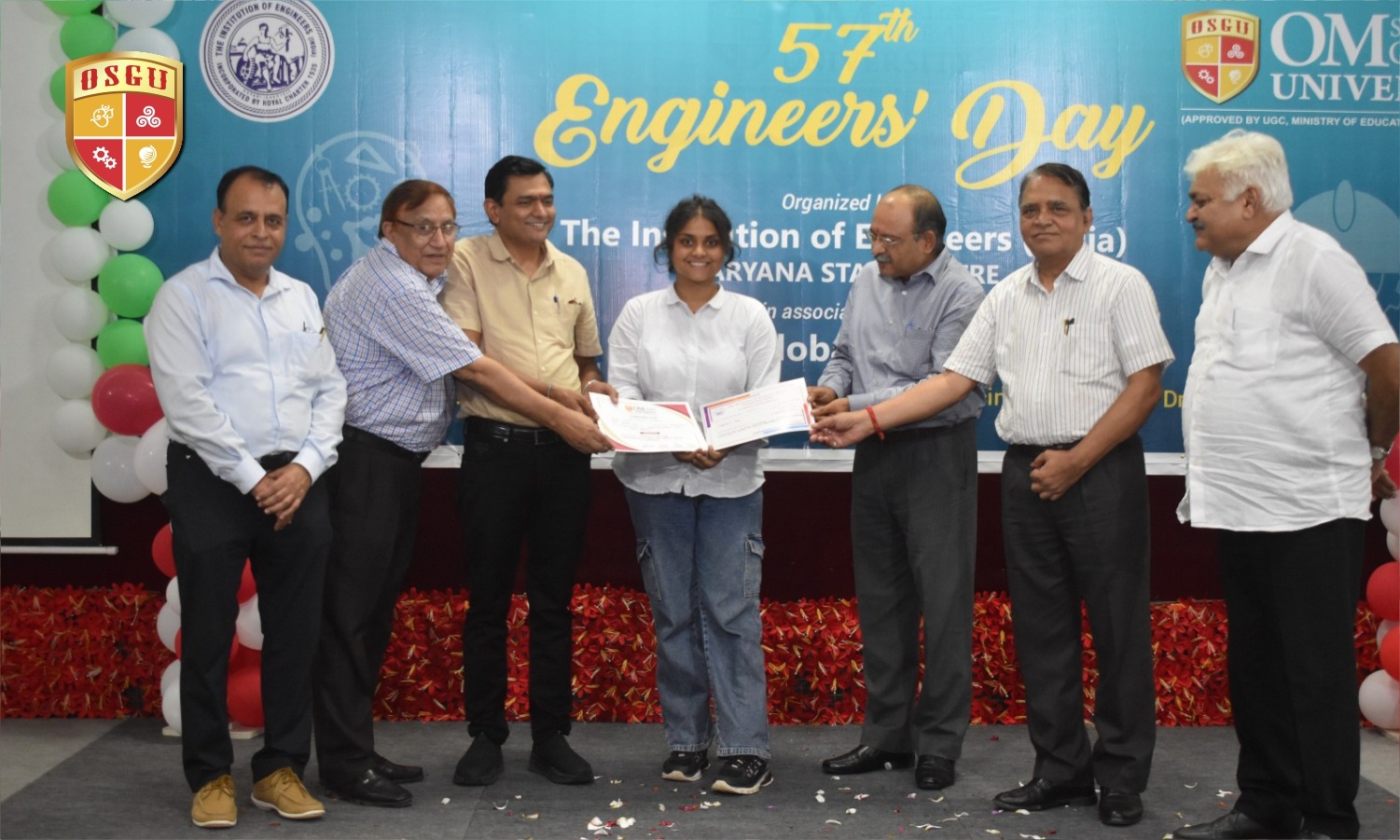 Program organized at OSGU on the occasion of Engineers Day - OM ...